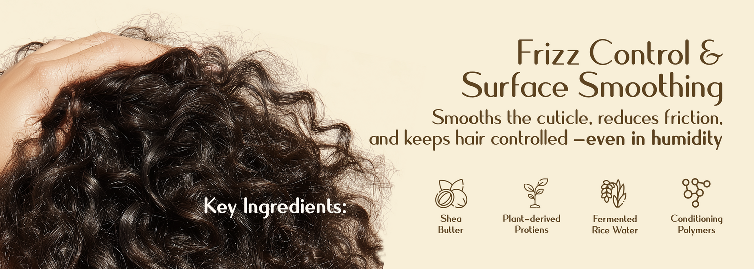 Hydrating & Anti-Frizz Hair Science for Dry Hair | MNQA Butter+